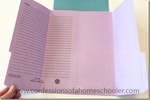 Tri-Fold Lapbook with Flap & Pocket Tutorial | Confessions of a ...